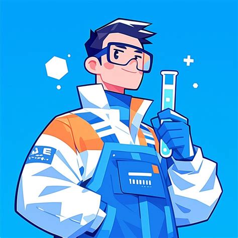Premium Vector Singaporean Man In Robotics Engineers Uniform In Lab