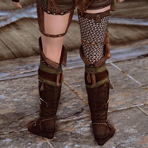 Skyrim AE SE Valenwood Ranger Armor Mashup もっだーめもちょう