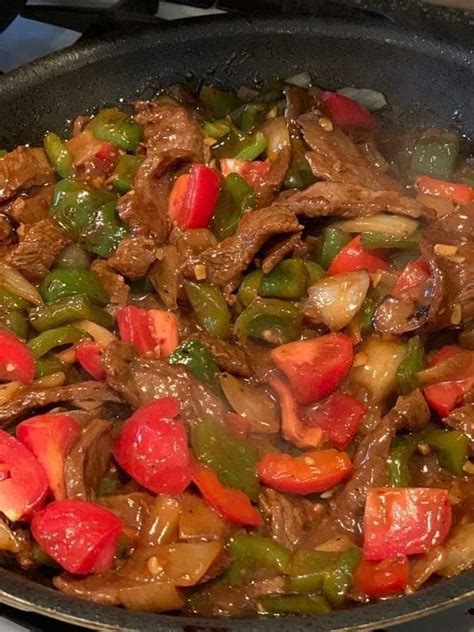 Green Pepper Steak Full Recipe