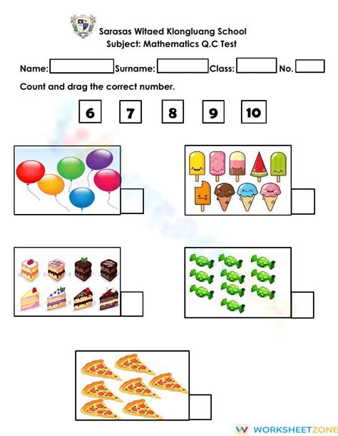 Counting Worksheet
