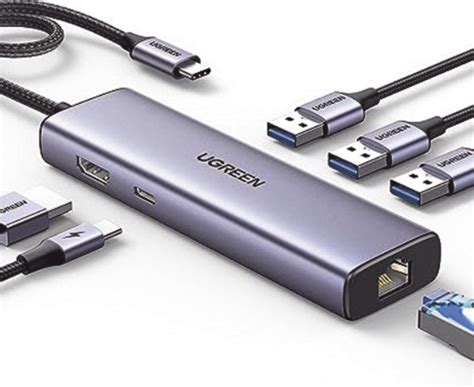 HUB USB C Ugreen 15598 USB HDMI RJ 45 Intercompras