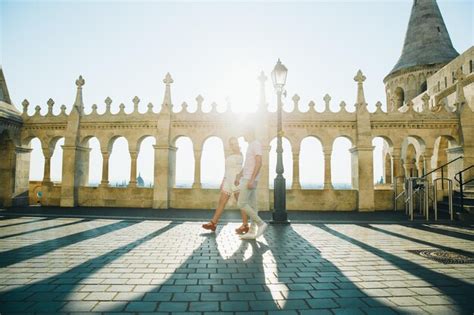 Premium Photo Romantic Sunny Portrait Of The Sensual Couple In Love
