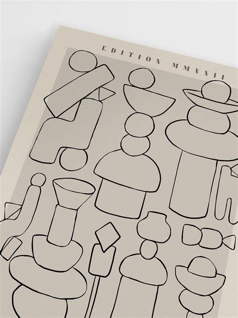 Stacked Shapes Poster 11 Printables