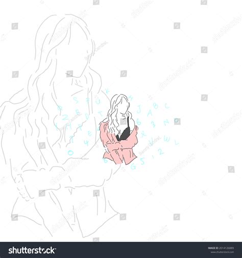 Sexy Women Hand Drawn Style Illustrator Stock Vector Royalty Free