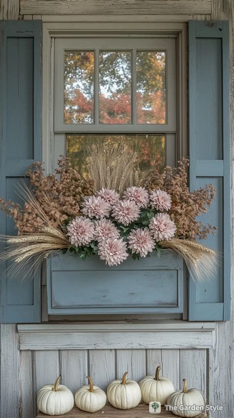 How To Decorate Fall Window Boxes Like A Pro The Garden Style
