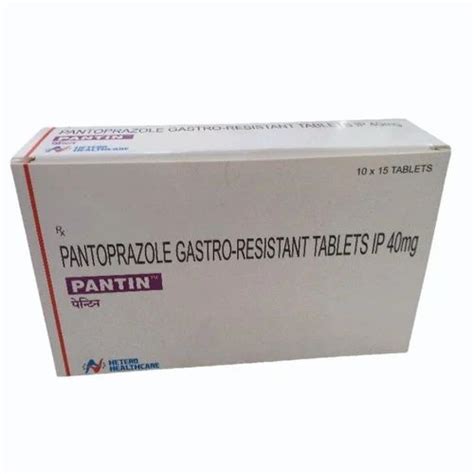 Mg Pantoprazole Gastro Resistant Tablet IP At Strip Pharmaceutical Tablet In Nagpur