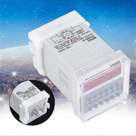 ProgrammableDelay Time Relay Timer S H Pin DH S S V AC DC Fruugo DE