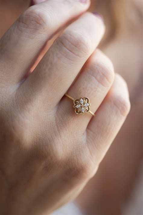 FlÂn Diamond Ring Vintage Style Diamond Ring App