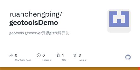Github Ruanchengpinggeotoolsdemo Geotools Geoserver开源gis代码开发