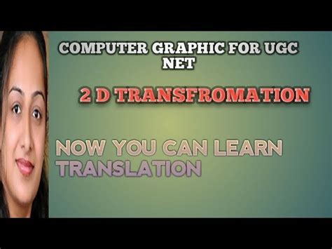 Free Video Computer Graphics For Ugc Net Mca Bca M Sc It In Hindi From Youtube Class Central