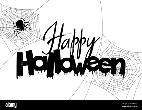 Black Widow Spiders Stock Vector Images Alamy