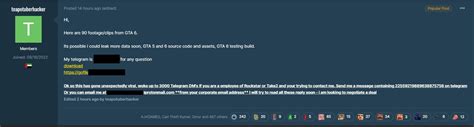 Uber Hacker Targets Rockstar Games Leaks Trove Of Gta 6 Data