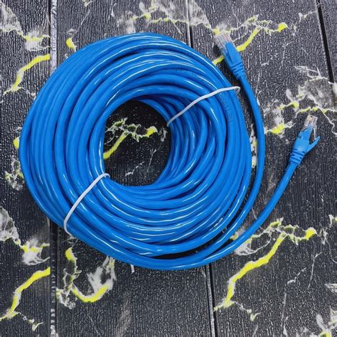 Cat6 Cable 8 Core Ethernet Online Transfer Wayar Modem Cat 6 Computer