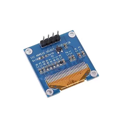 0 96 Inch 12864 I2C IIC 4pin OLED Display Module Blue Knowledge Electronics