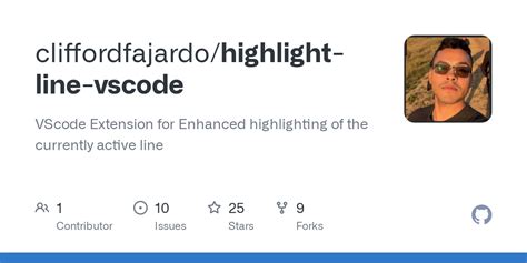 Github Cliffordfajardo Highlight Line Vscode Vscode Extension For