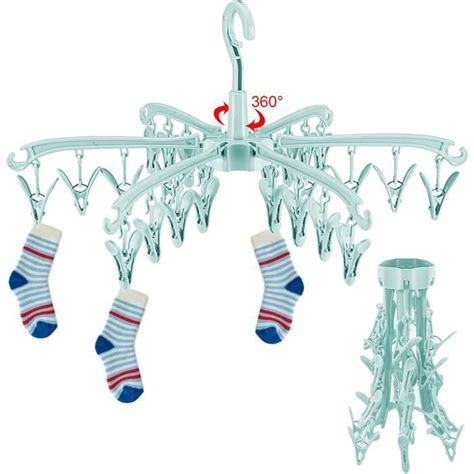GmeDhc Support Chaussettes etendoir etendoir Chaussette avec Pinces pour sous vêtements