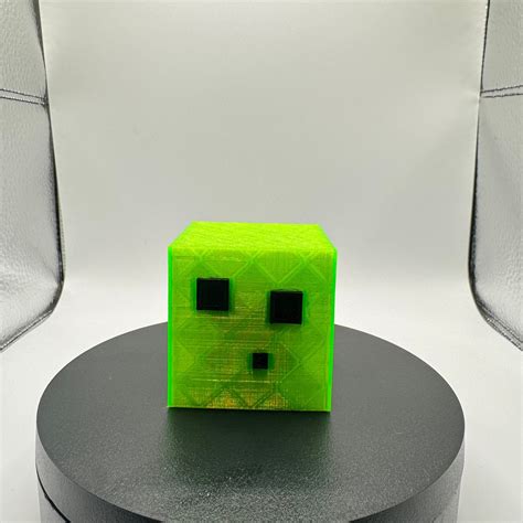Minecraft Slime Cube Etsy