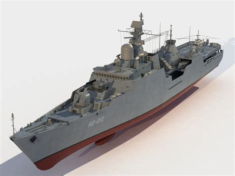 Hq 012 Ly Thai To Gepard Class Frigate 3d Model By Mermodels