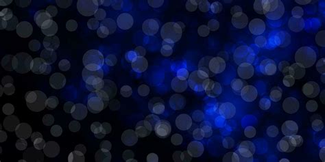 Dark Blue Vector Backdrop With Dots 26155060 Vector Art At Vecteezy