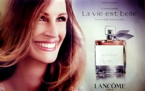 Fashion Portfolio La vie est belle lo nuevo de Lancôme by Julia Roberts