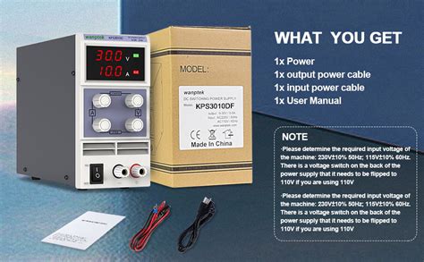 Amazon DC Power Supply Variable Adjustable 30V 10A Regulated