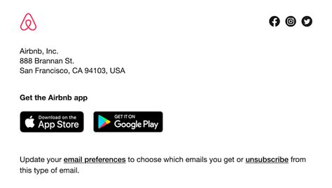 Email Footer Best Practices And Examples Mailchimp