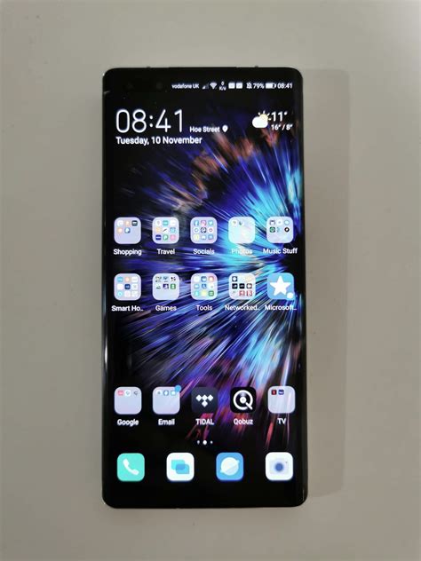 Huawei Mate 40 Pro Homescreen • Gadgetynews