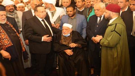 بحضور عبدالعال وعمر هاشم والأزهري تشييع جنازة ابنة نقيب ال مصراوى