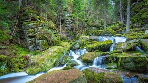Потрясающий водопад · бесплатная фотография от Photomonstr картинки и