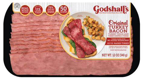 Original Turkey Bacon Godshalls Real Wood Smoked Meats Since 1945