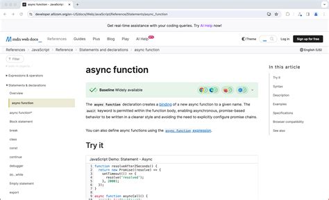 Baseline Articles Webdev