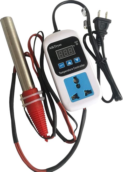 Fixturedisplays® 500w Water Heater Controller Deicerr Themostat Control