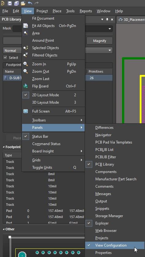 Kb Position 3d Body Model Precisely In Pcb Footprint Library