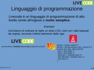 Livecode PPT