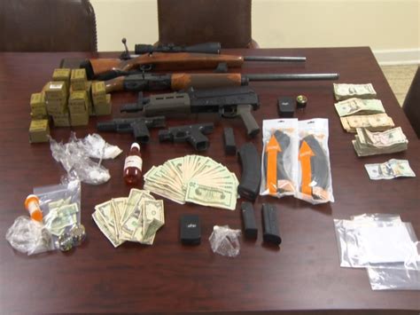 Wkrg Exclusive 3 Week Drug Bust Nets Guns Cash 7 Arrests Mobile