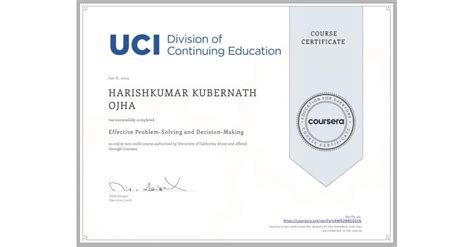 Harishkumar Ojha On Linkedin Completion Certificate For Effective