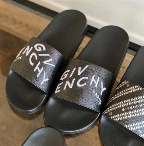 Authentic Givenchy Slides Mens Fashion Footwear Flipflops And