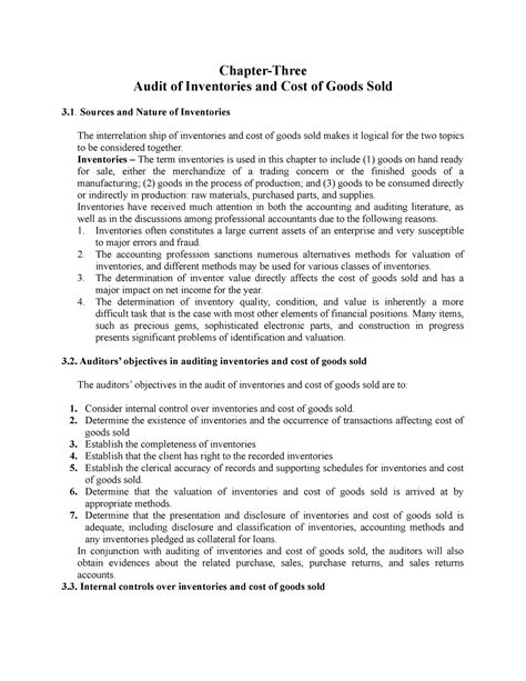 Auditing 2 03 Accounting Lecture Chapter Three Audit Of