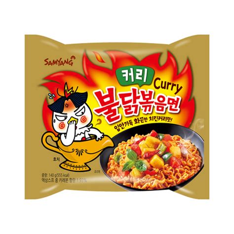 "Samyang" BULDAK CURRY kario ir vištienos skonio makaronai 140g