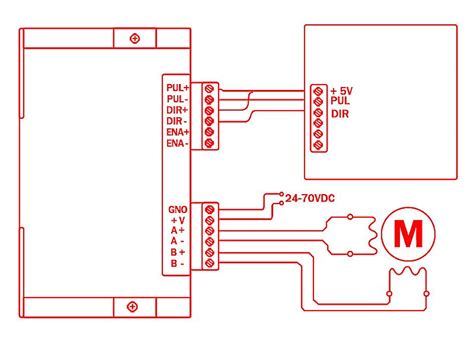 Dm556 Digital Stepper Motor Driver 2 Phase 5 6a Fo Grandado