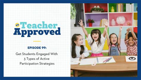 3 Types Of Strategies For Active Participation In The Classroom