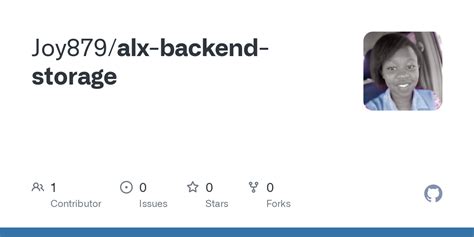 GitHub Joy879 Alx Backend Storage