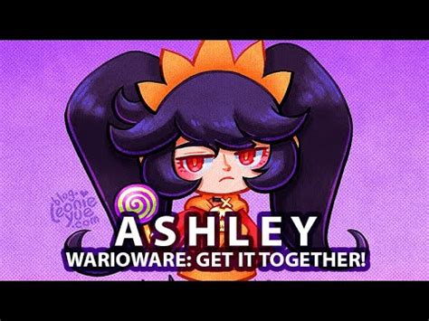 Happy Spooky Halloween With Ashley Warioware Get It Together Speedpaint Youtube