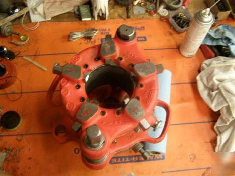Ridgid 141 2 12 To 4 Jam Proof Geared Pipe Threader