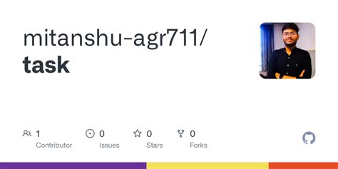 GitHub Mitanshu Agr711 Task