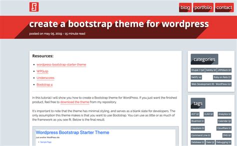 Building Wordpress Websites With Zurb Foundation Or Bootstrap