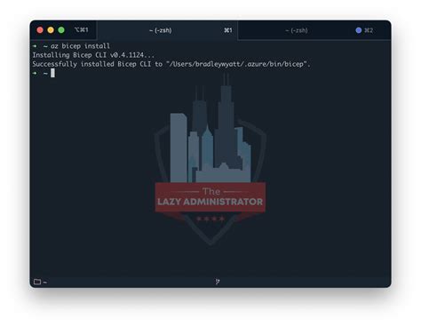 Getting Started With Bicep An Arm Dsl For Azure The Lazy Administrator