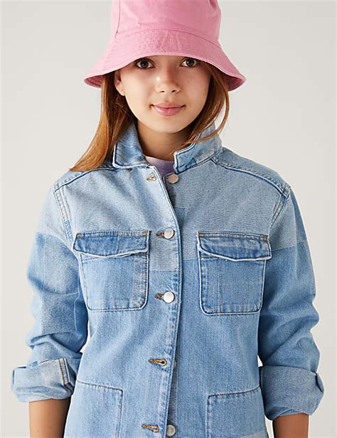 Buy Denim Patchwork Jacket At Marks And Spencer