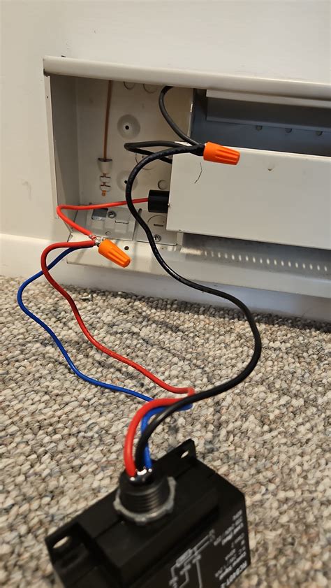 Baseboard Heater To Nest Using Relay Keep Blinking Making Noise R