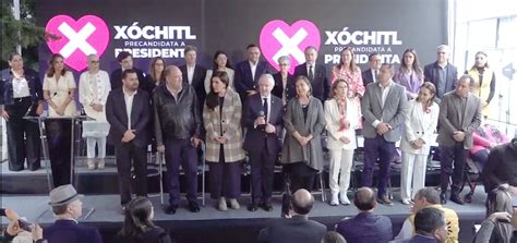 Xóchitl Gálvez Presenta A Su Equipo De Precampaña Semanario Zeta
